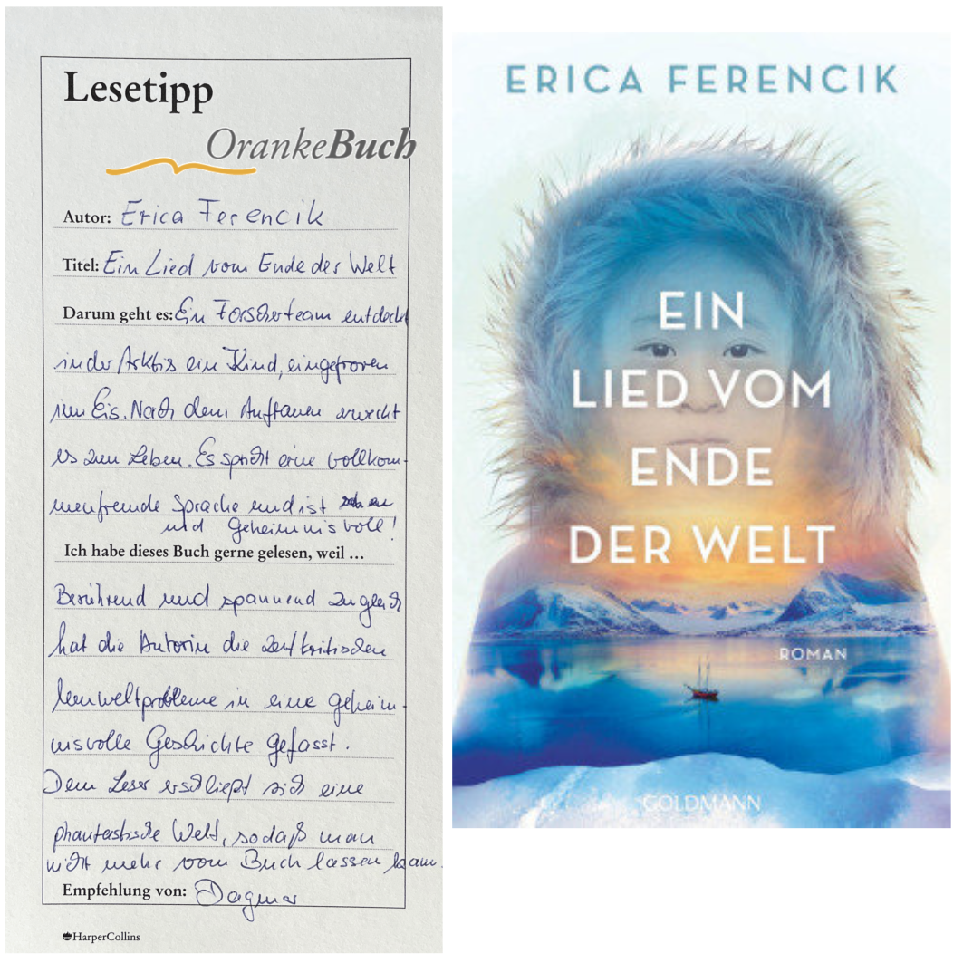 Lesetipps von Orankebuch-Kunden